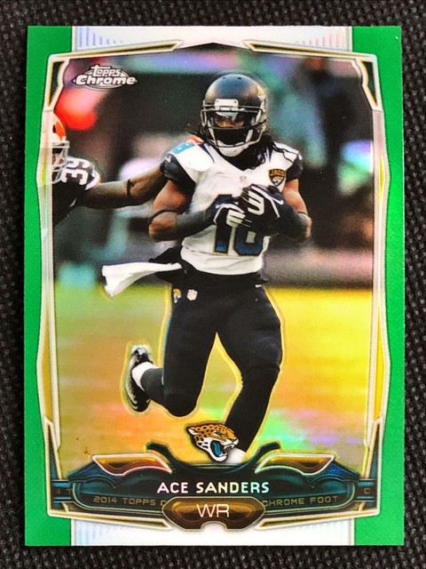 2014 Topps Chrome - Green Refractor #48 Ace Sanders for sale online | eBay