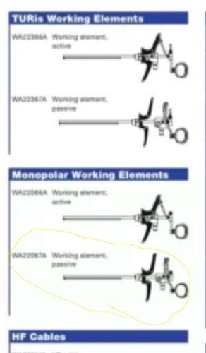 Olympus WA22367A Passive Working Element for sale online | eBay