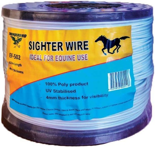 Thunderbird Equine Fence Sighter Wire 650mt x 4mm | eBay