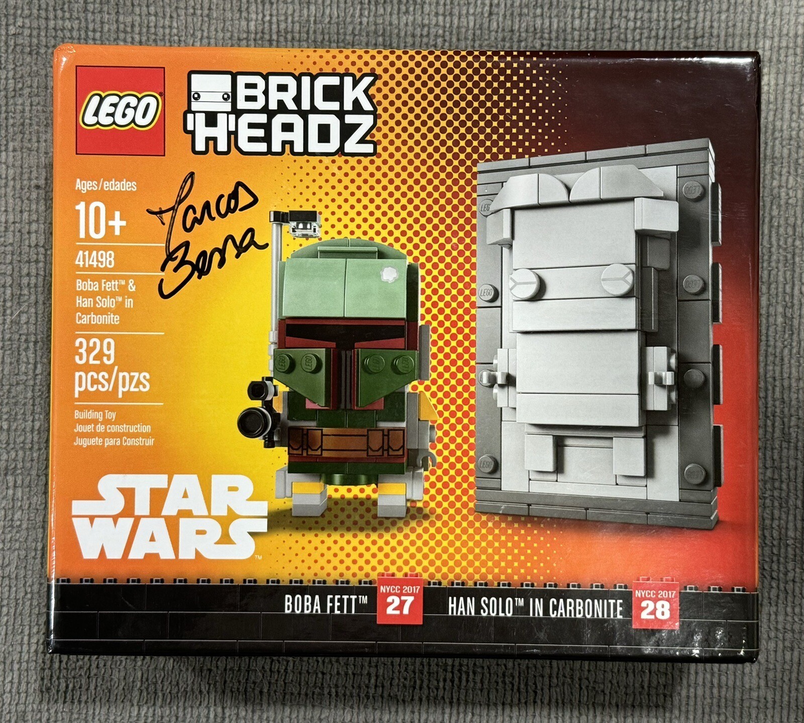 LEGO BRICKHEADZ: Boba Fett and Han Solo in Carbonite (41498) for sale ...