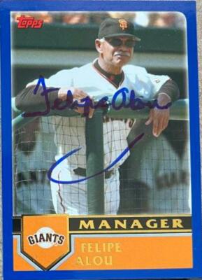 Felipe Alou Autographed 2003 Topps Traded & Rookies #T117 | eBay