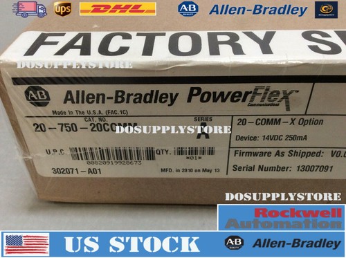 20-750-20COMM AB PowerFlex Inverter C Communication Card 2075020COMM ...