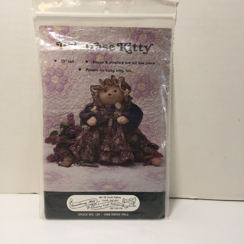 Primrose Kitty Pattern 13" Stuffed Animal Gooseberry Hill | eBay