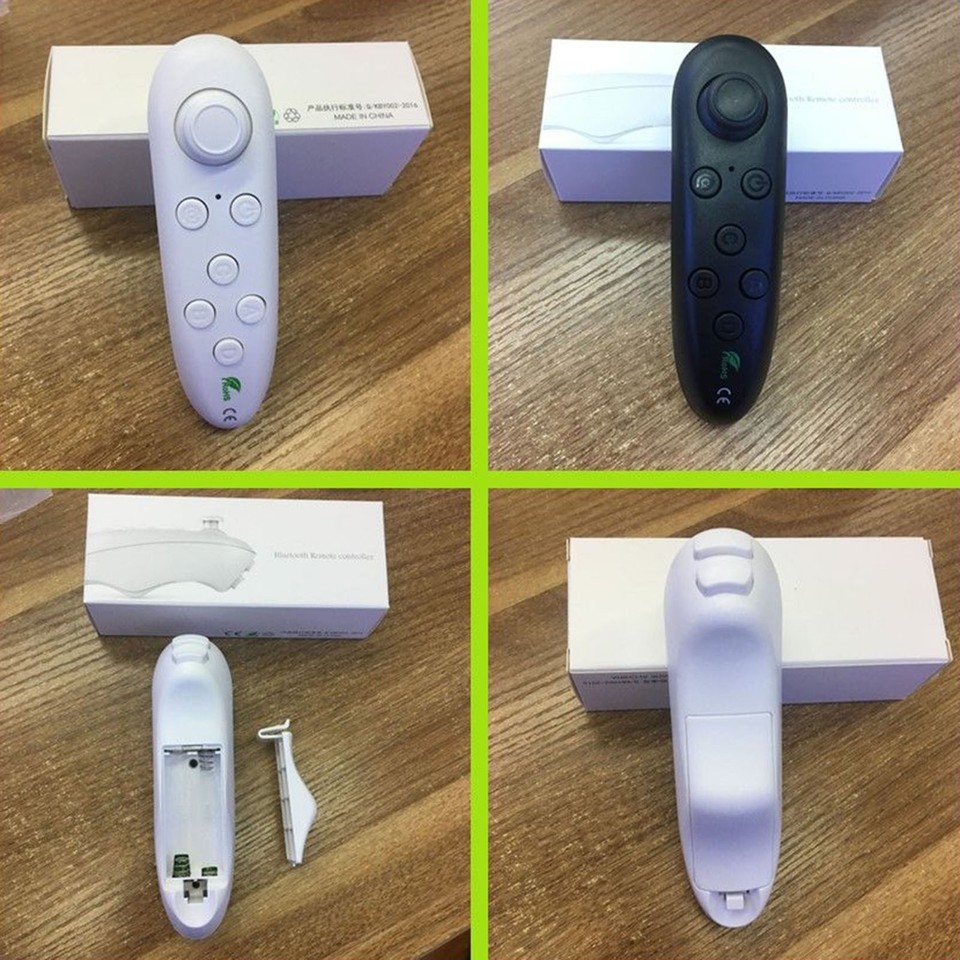 Bluetooth Rechargeable Wireless VR Remote Game Controller Joystick ...