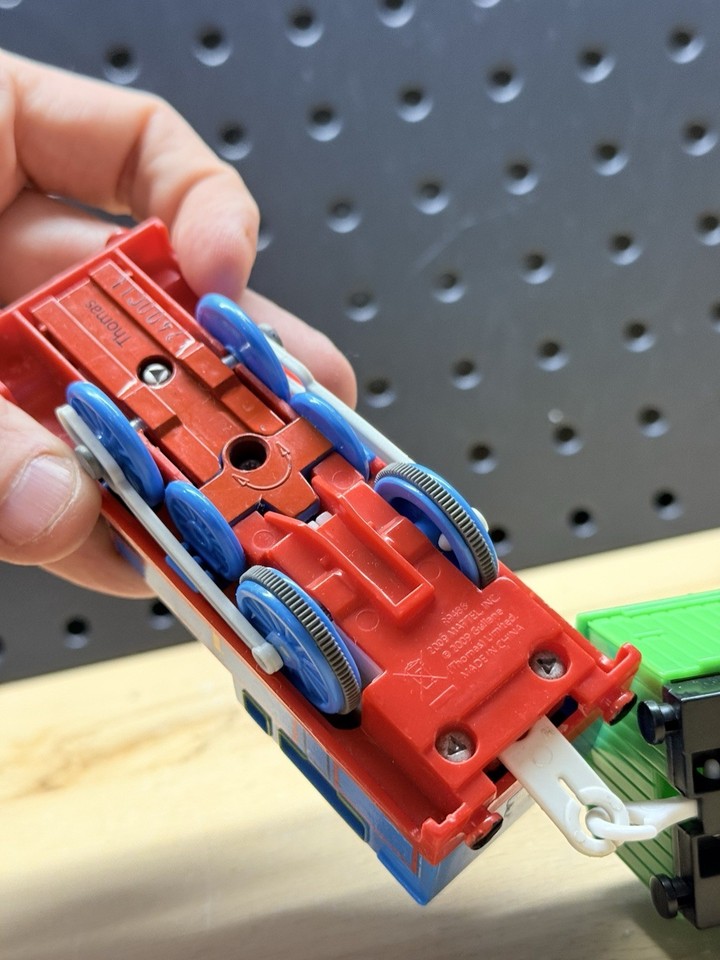 #1 Mattel Thomas & Friends Train Engine Trackmaster Motorized Green ...