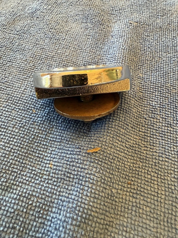 Ford Script Model T Model A Center Front Bumper Clamp Emblem Medallion ...