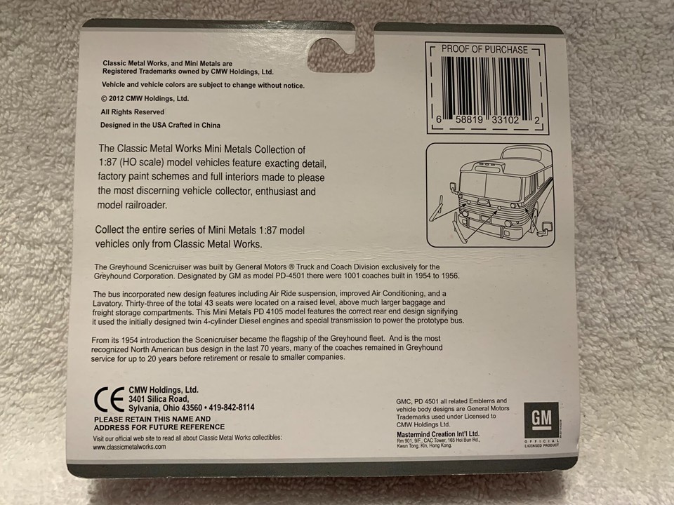 Mini Metals HO Scale Busses each sold separately | eBay
