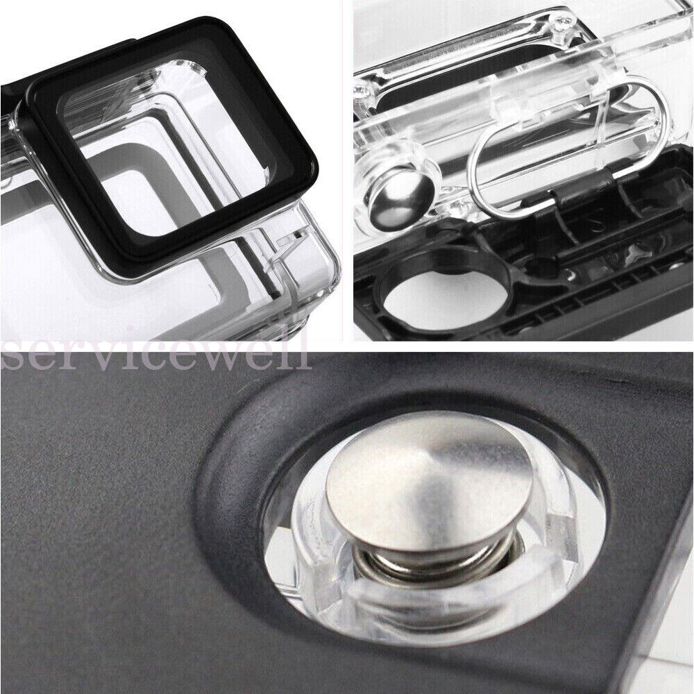 Clear Case For GoPro Hero 4 3+ 3 5 6 7 Waterproof 45mm Diving ...