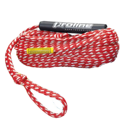 PROLINE 60' DELUXE 2-RIDER TUBE ROPE - RED/WHITE - BOATING/TUBING ...