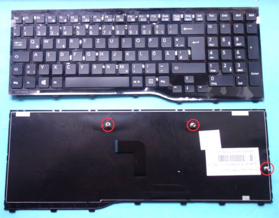 Tastatur Fujitsu Siemens Lifebook A514 A544 A552 2. Version Keyboard ...