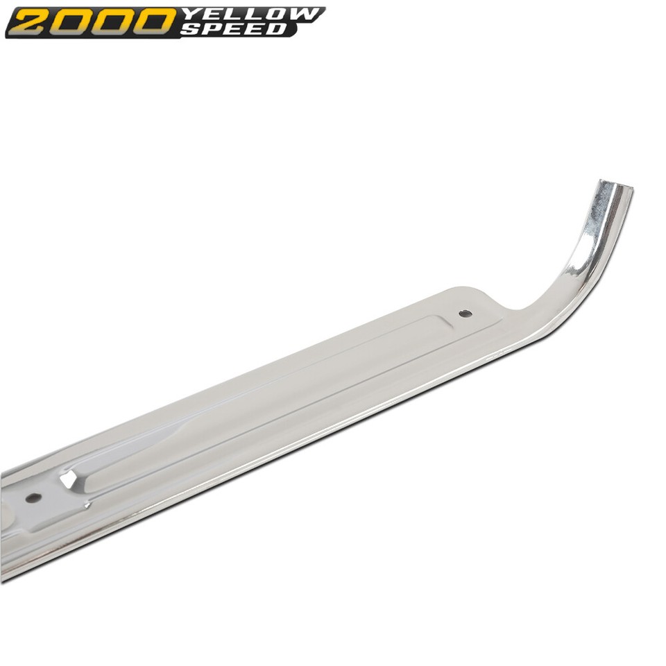 Fit For 1967-1972 Chevy C10 GMC Truck Chrome Door Sill Plates w ...