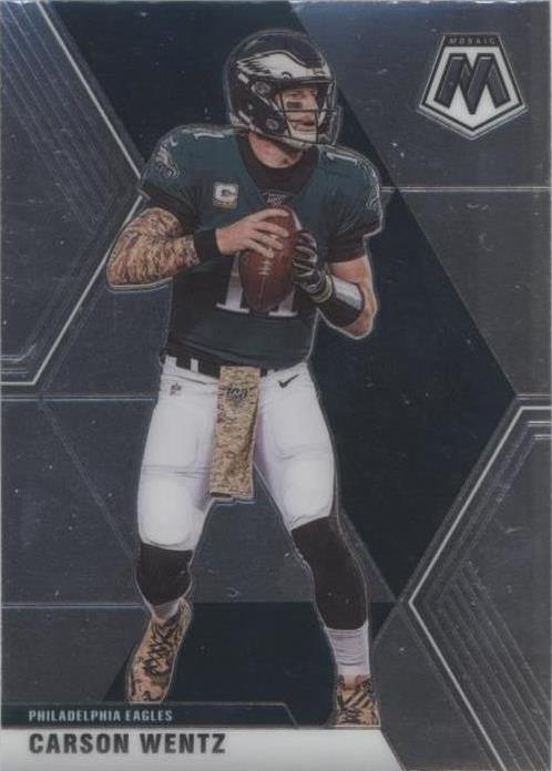 2020 Panini Mosaic Carson Wentz #160 for sale | eBay