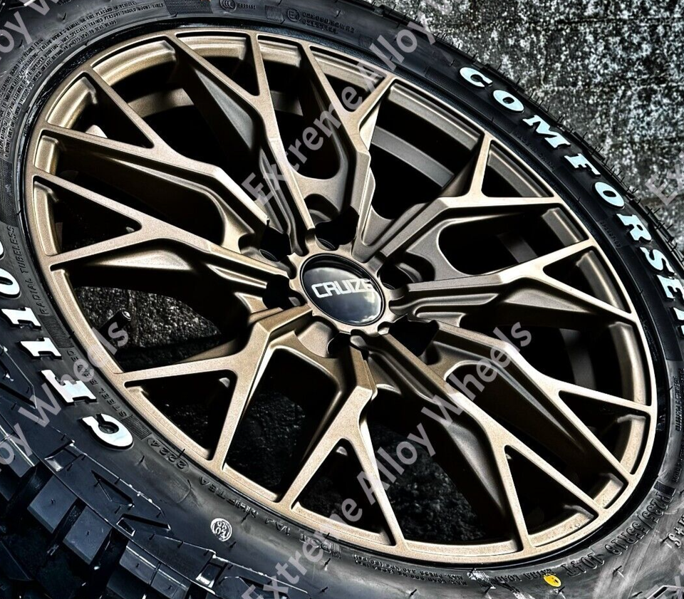 18" Bronze GTX Alloy Wheels Fit Ford Transit Custom Sport Mk2 2024 ...