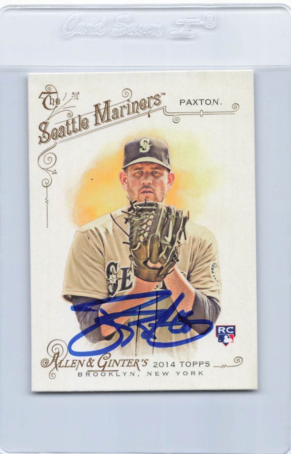 2014 Allen & Ginter #151 James Paxton Mariners Signed Auto *H8394 | eBay