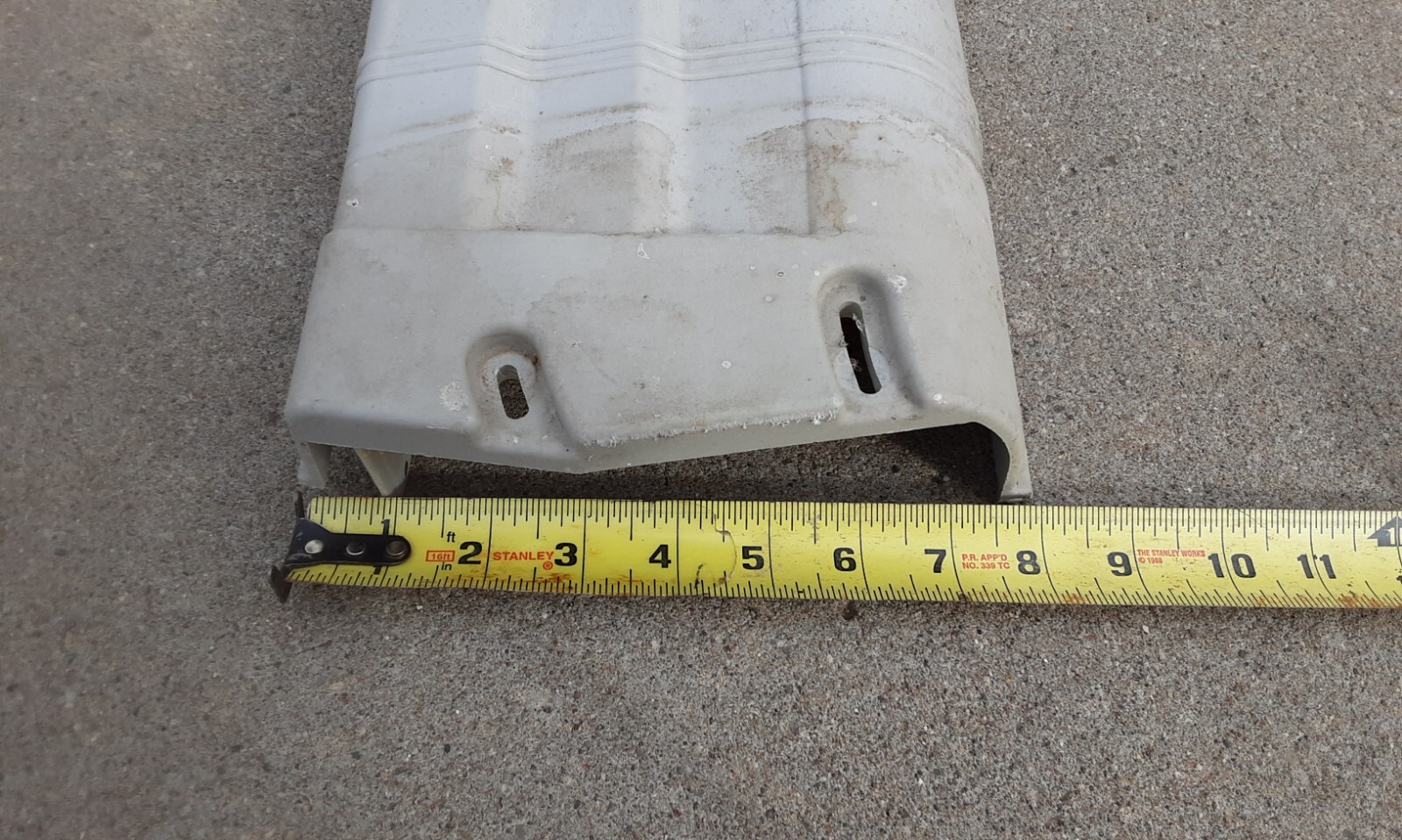 Wilbar Morada Pool Oval Round Top Curved Rail 8" 19608 Resin 15 Foot ...