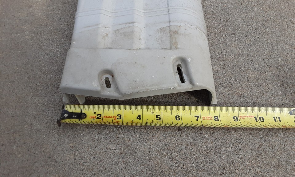 Wilbar Morada Pool Oval Round Top Curved Rail 8" 19608 Resin 15 Foot ...