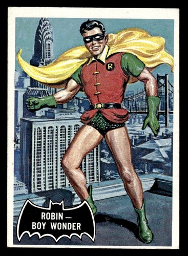 1966 Topps Batman Black Bat #2 Robin - Boy Wonder EX *g1 | eBay