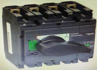 Schneider COMPACT INS250 SWITCH-DISCONNECTOR 4-Poles 690V- 200A Or 250A ...