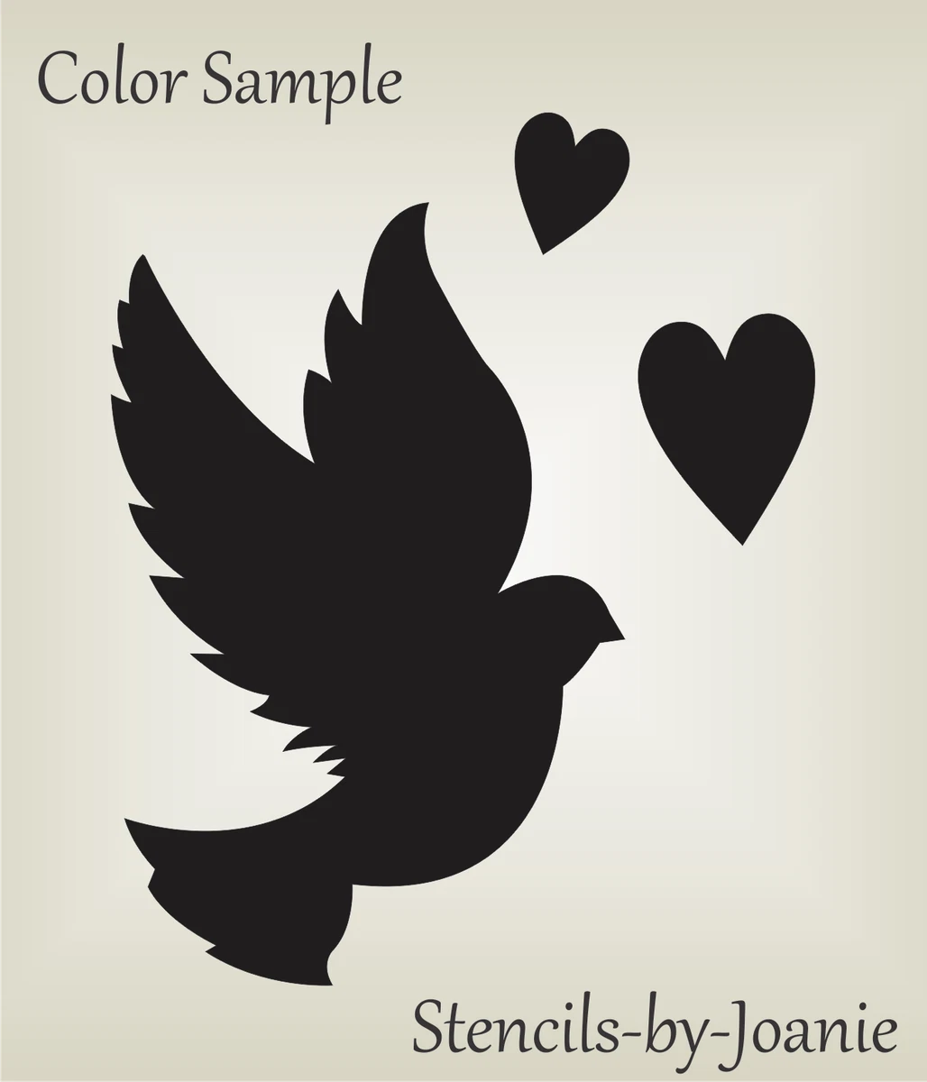 Love Bird Stencil