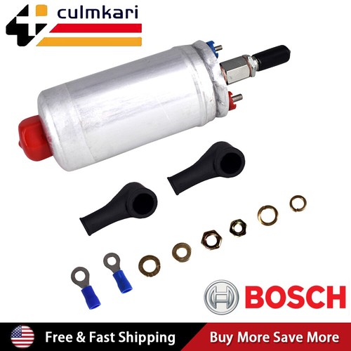 BOSCH 300LPH Universal External Inline Electric High Pressure Fuel Pump ...