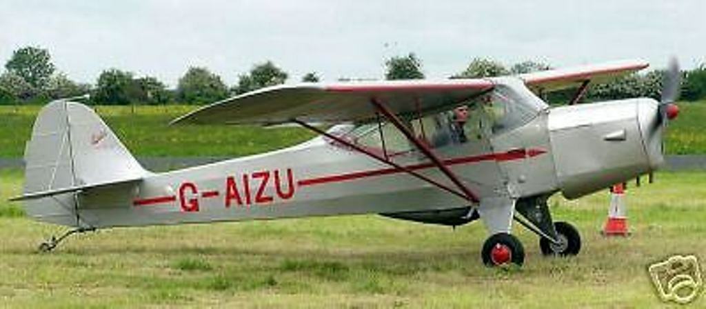 J-1 Autocrat Auster Airplane Desktop Wood Model Big New | eBay