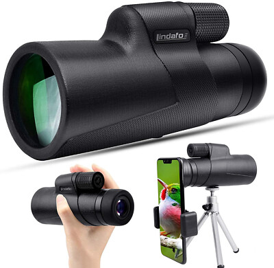 10x50 Monocular Telescope - High Power Monocular - Waterproof HD Scope ...