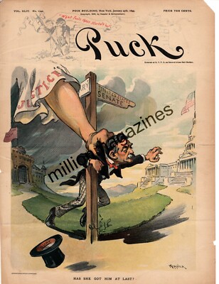 1899 Puck - January 25 Justice denies Quay to run for the Senate ...