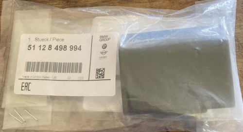 NEW BMW G05 X5 Rear Bumper Tow Hook Cover Cap 51128498994 Genuine | eBay