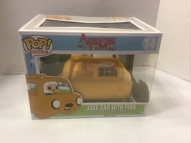 Funko Pop! Rides: Adventure Time - Finn the Human (w/ Jake Car) #14 for ...