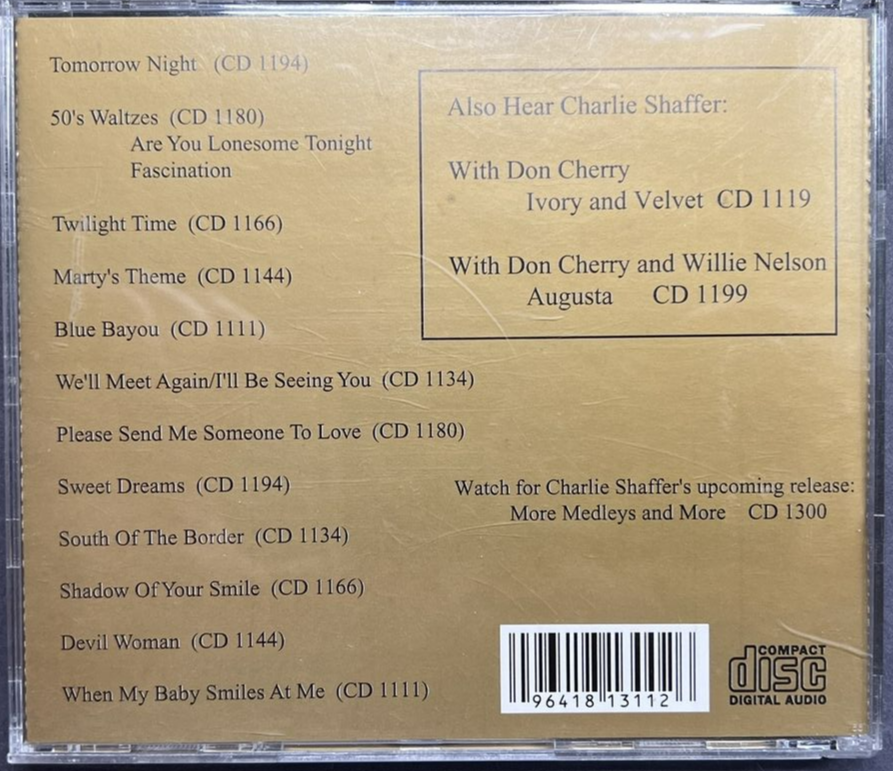 CD 1994, Charlie Shaffer - The Very Best Of Charlie Shaffer - Good! | eBay