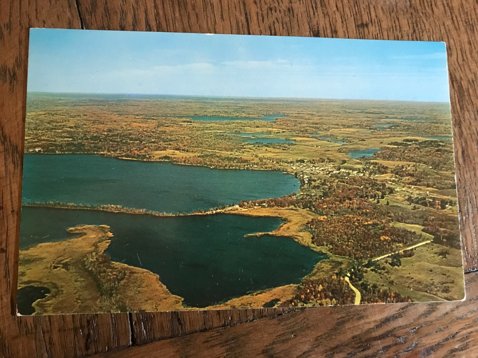 Aerial View of Hackensack Minnesota Postcard | eBay