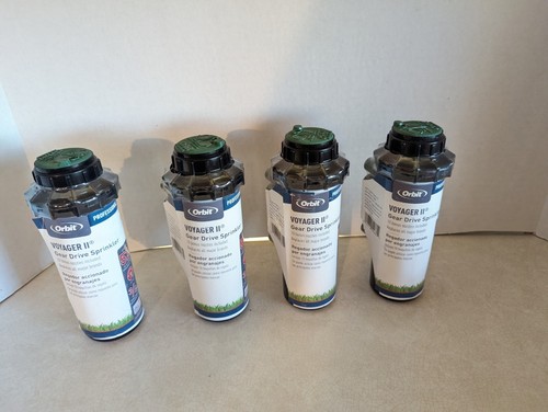 Lot of 4 NEW Orbit Voyager II Gear Drive Sprinkler Heads 55661 w ...