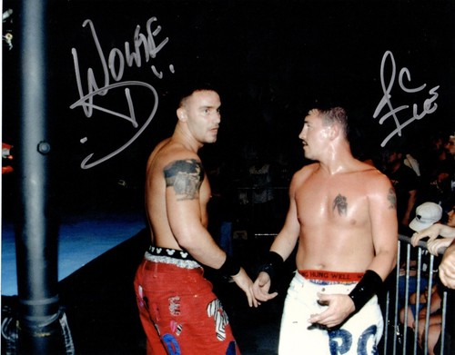 PG-13 Wolfie D JC Ice Signed ECW 8x10 Wrestling Photo Wrestler WWE WWF ...
