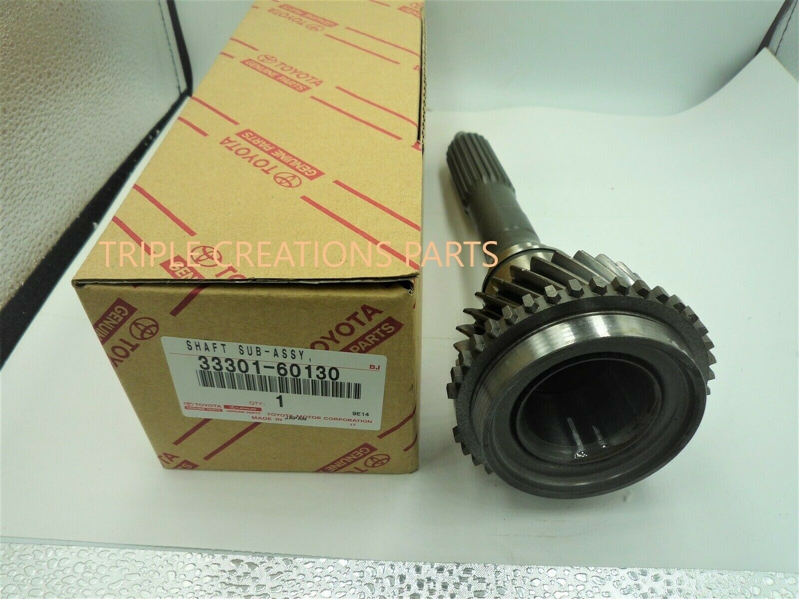 3330160130 GENUINE Toyota SHAFT, INPUT 33301-60130 OEM | eBay