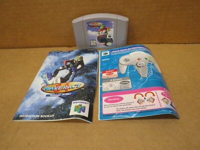 wave racer 64 Nintendo N64 Game and manual | eBay