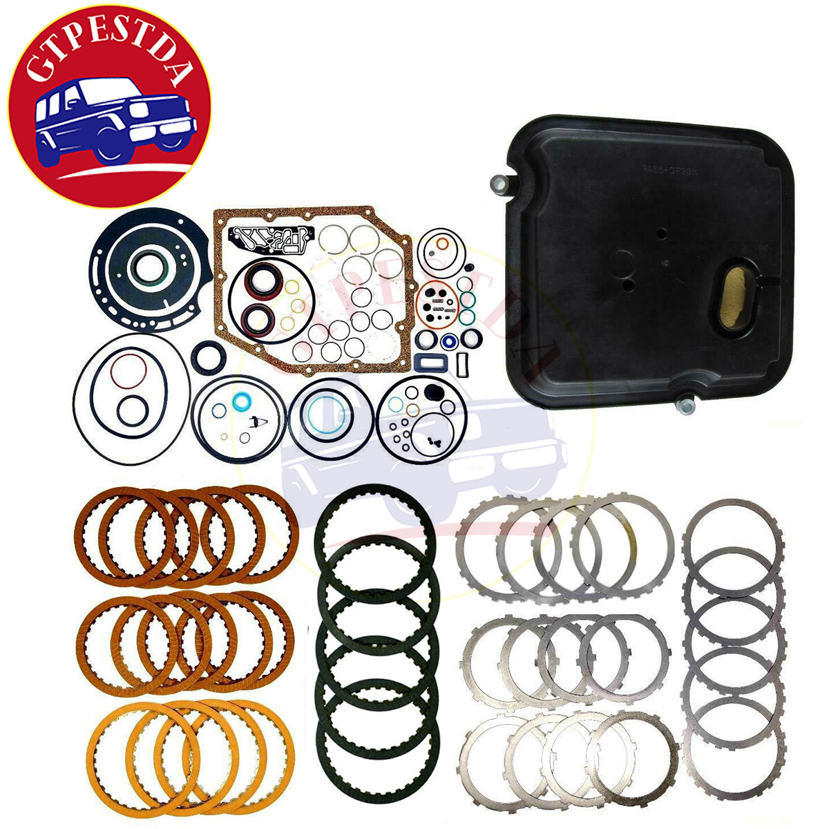 42RLE Transmission Rebuild KIT Gaskets Friction Steel Plates For DODGE ...