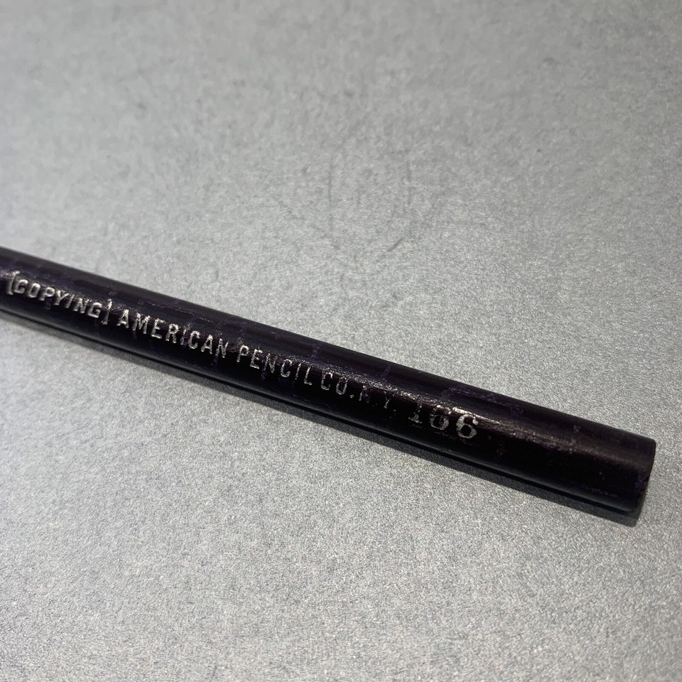 VENUS Copying 166 American Pencil Co. NY Vintage Sharpened Pencil ...