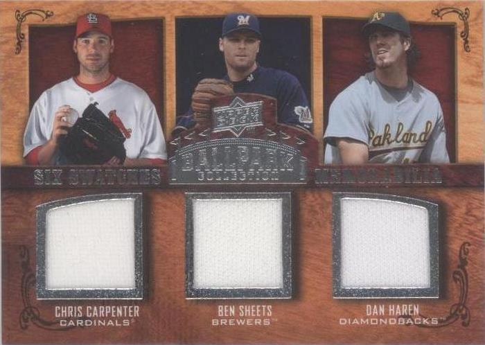 2008 Upper Deck Ballpark Collection - Six Swatch Memorabilia Cole ...