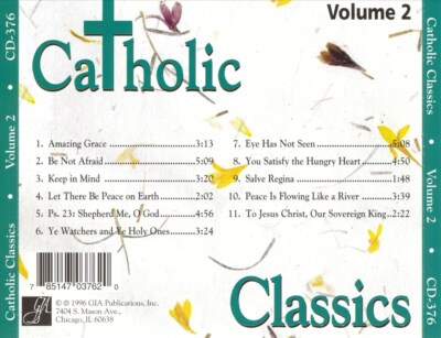 VARIOUS ARTISTS CATHOLIC CLASSICS, VOL. 2 NEW CD 785147037620| eBay