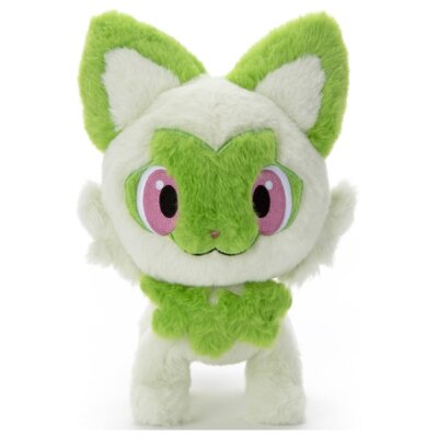 Pokemon exhausted! Stuffed toy Plush Doll S Nyaoha Sprigatito Goods | eBay