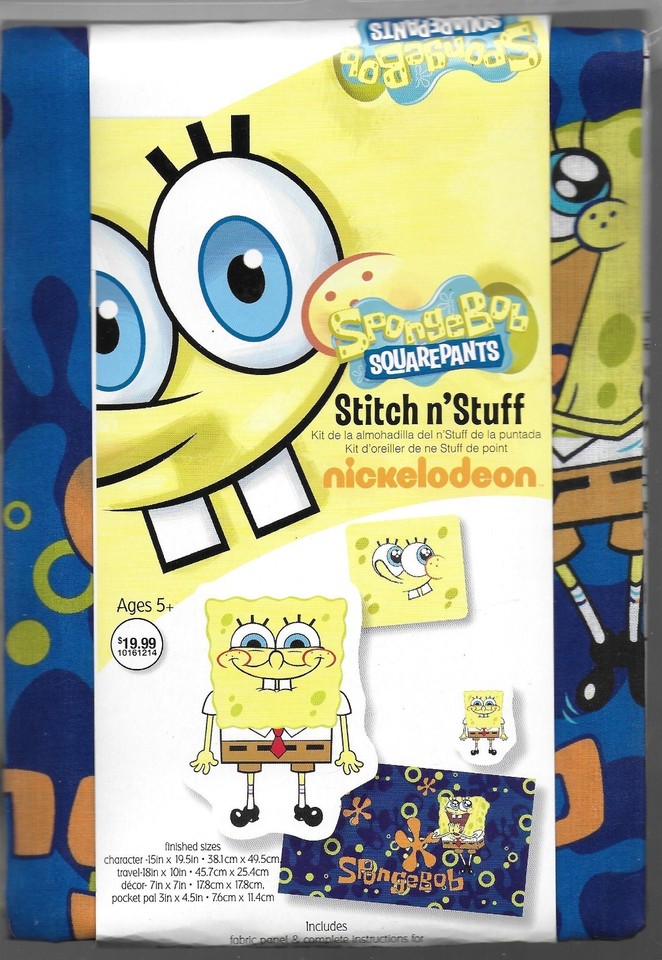 Domestic Diva Apron Sewing Kit (Cooking with Wine) & Sponge Bob Stitch ...