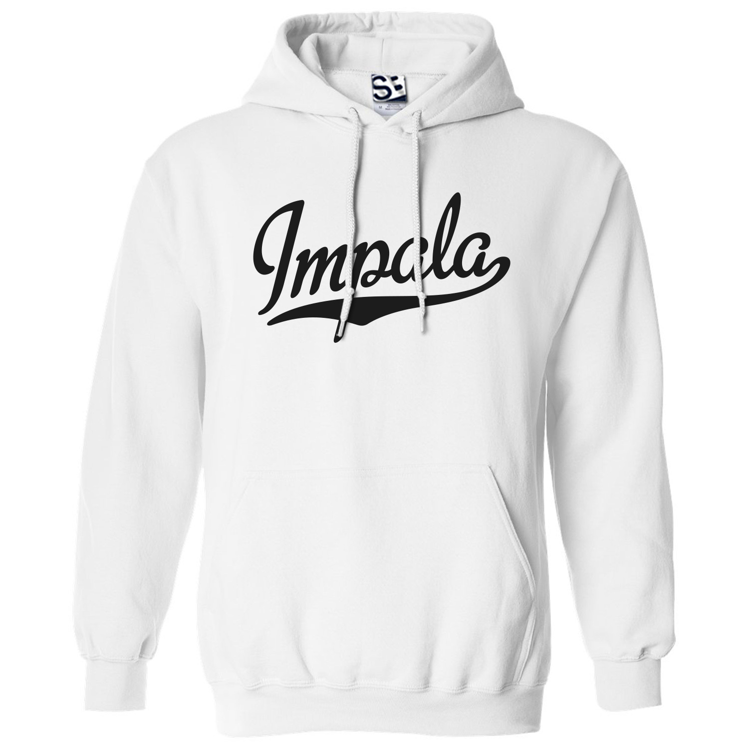 Impala Script Jersey HOODIE - Hooded SS 63 64 65 Lowrider Sweatshirt ...