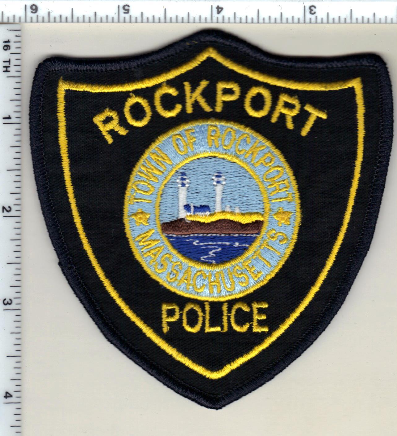 Rockport Police (Massachusetts) Shoulder Patch - new from 1987 | eBay