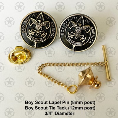 Boy Scouts of America 3/4" Tie Tack and/or Lapel Pin (BSA Scoutmaster ...