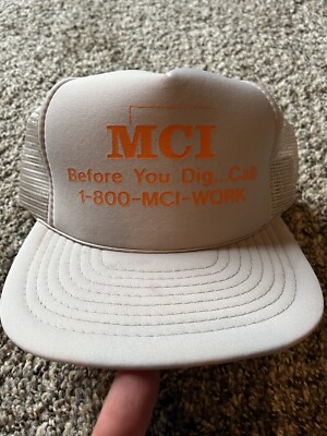 vintage mci snapback hat | eBay