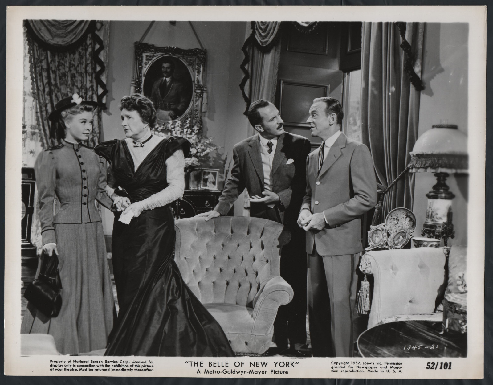 The Belle Of New York ’52 VERA ELLEN MARJORIE MAIN KEENAN WYNN FRED ...