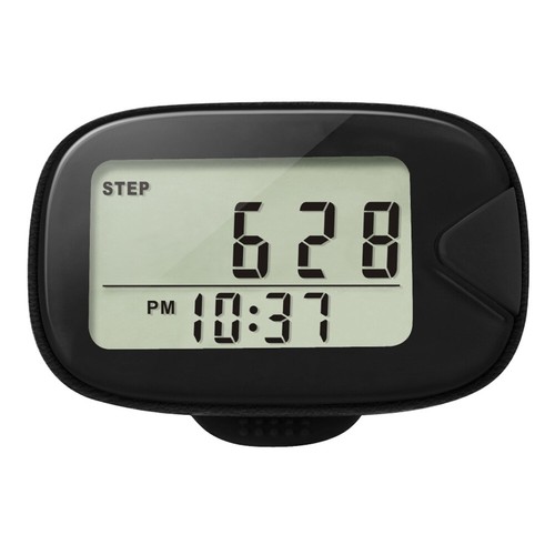 Walking Pedometer Clip On Step Counter Electronic Pedometer for Walking ...
