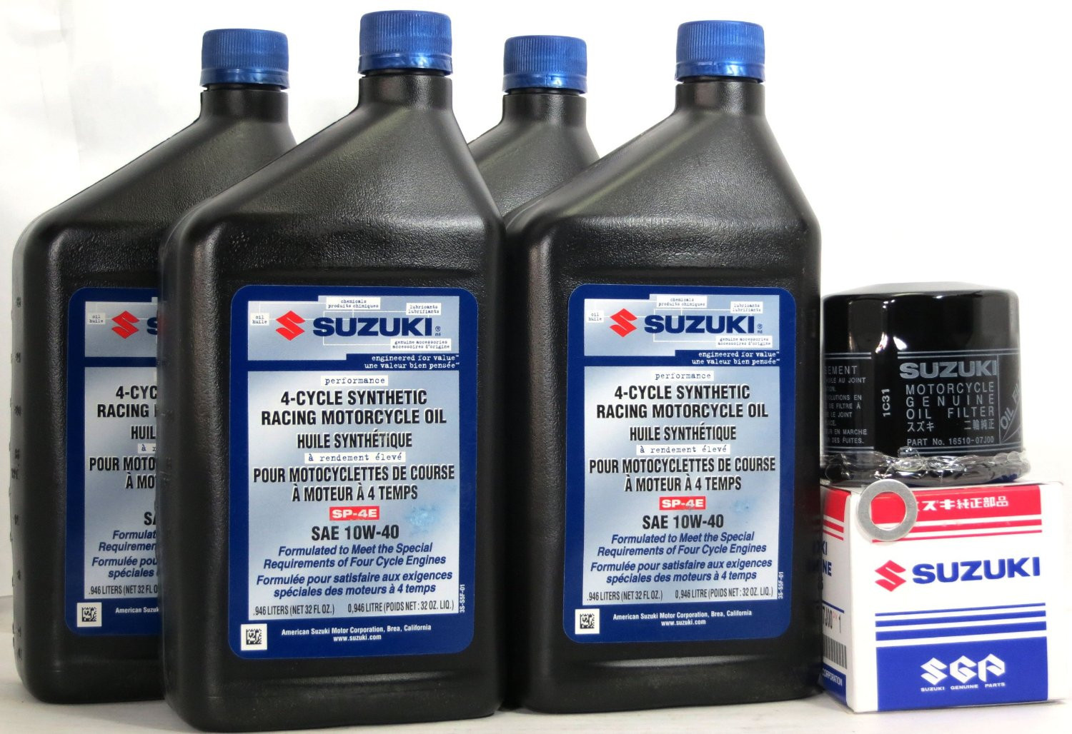2011 Suzuki GSX-R1000 Full Synthetic Oil Change Kit | eBay