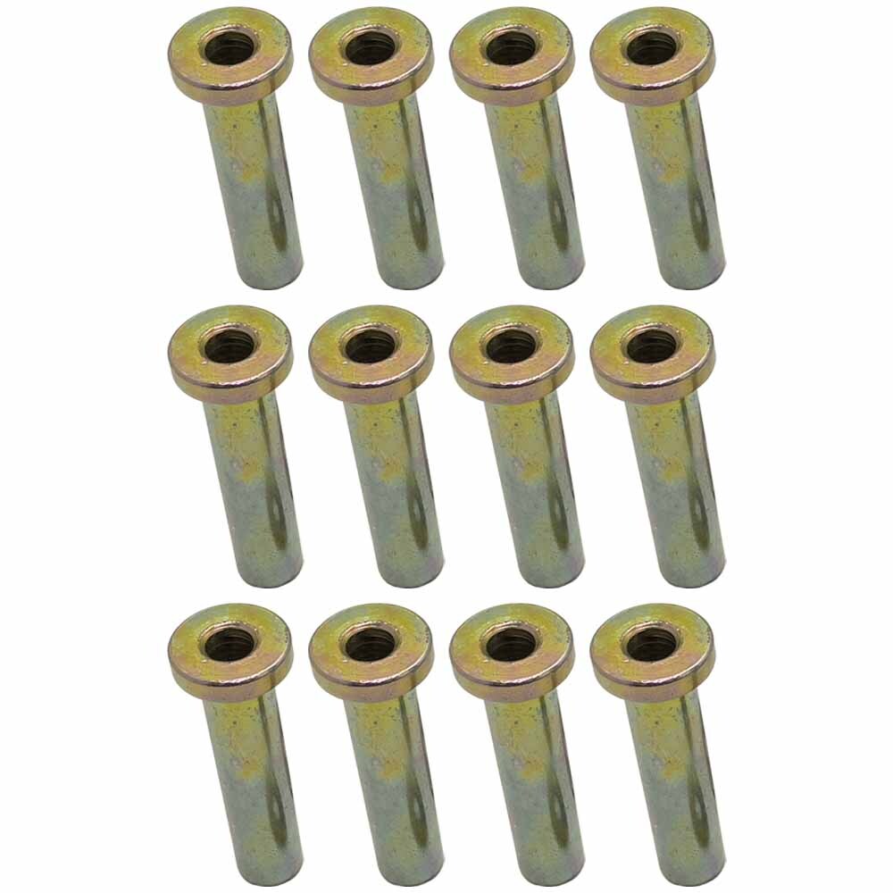 Deck Wheel Roller Bushings 12 PC 225-205 For Exmark 1-603602 Toro 103 ...
