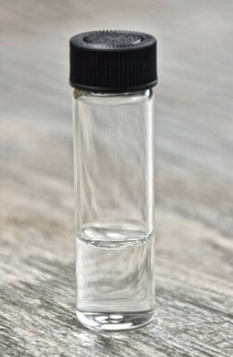 7mL GLASS VIALS + Screw Caps- Diameter CLEAR Liquids Oils Craft Gold ...